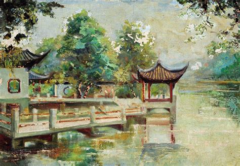 刘海粟 游园第21期精品拍卖会北京保利拍品价格图片拍卖专场拍卖会预展拍卖会结果卓克拍卖频道