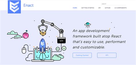 enact build smart tv centric app with this amazing react based