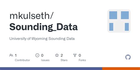 github mkulseth sounding data university of wyoming sounding data