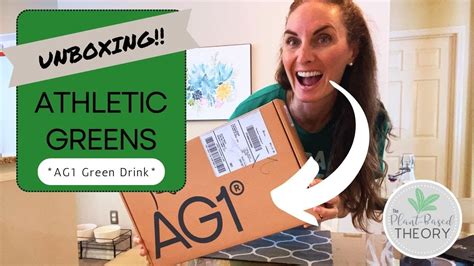 Athletic Greens Ag1 Unboxing Youtube