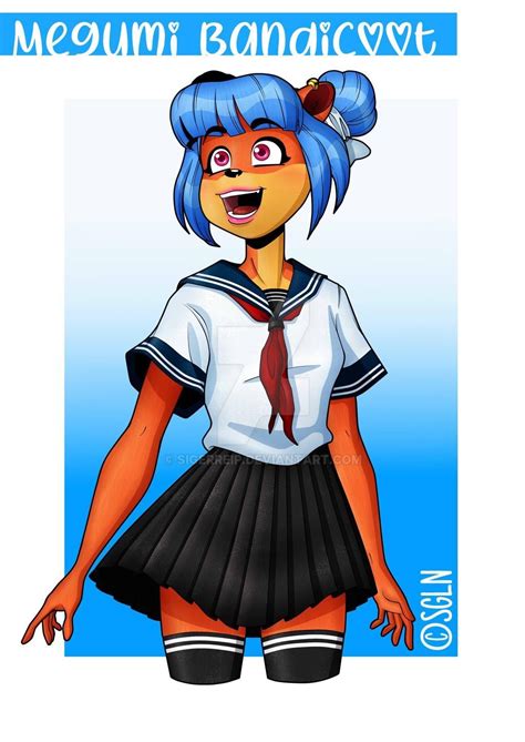 15047 Safe Artistsigerreip Megumi Bandicoot Crash Bandicoot