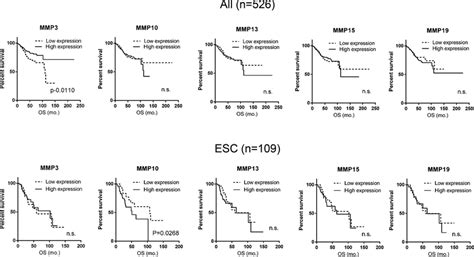 Clinical Database Analysis To Assess The Association Between Mmp