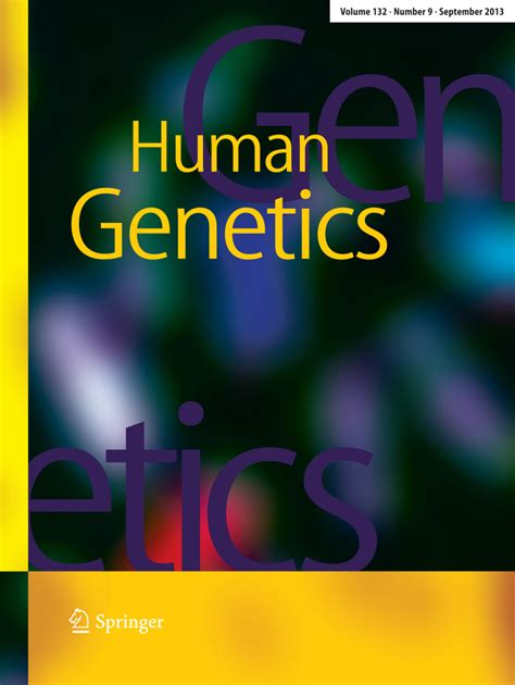 Forensic Use Of Y Chromosome Dna A General Overview Human Genetics