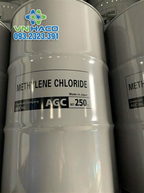 Methylene Chloride MC CH2Cl2 99 NHẬT BẢN 250kg phuy HacoChem Hóa chất công nghiệp thực