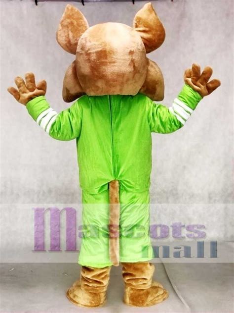 Custom Color Green Arizona Coyotes Howler The Coyote Wolf Mascot Costumes