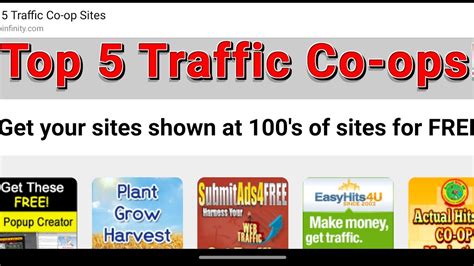 Top 5 Traffic Co Op Wabsite Youtube