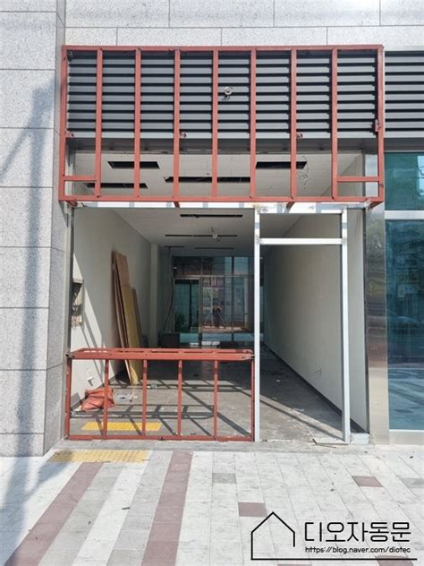 부산 파사드 외부 인테리어 갈바파사드 및 가마찌도어 시공 시공기술포트폴리오 인테리스 Interisinterior Is