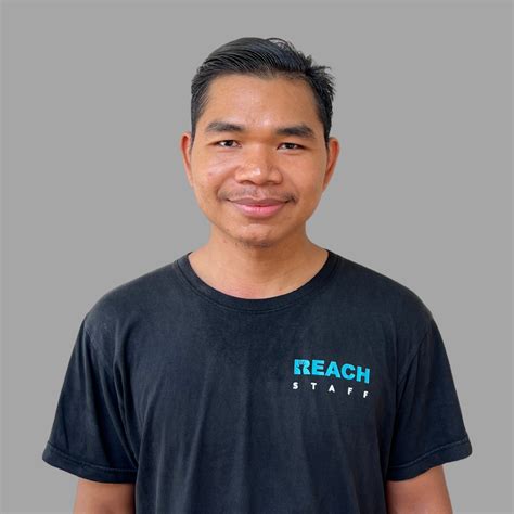 Roeun Rint Community Outreach Officer Reach Siem Reap Cambodia