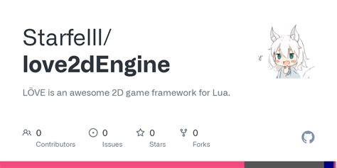 Github Starfellllove2dengine LÖve Is An Awesome 2d Game Framework For Lua