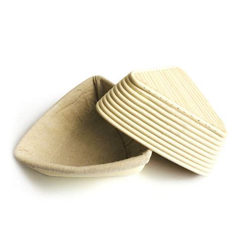 Rattan Bread Proofing Basket Triangular Natural Ra Vicedeal