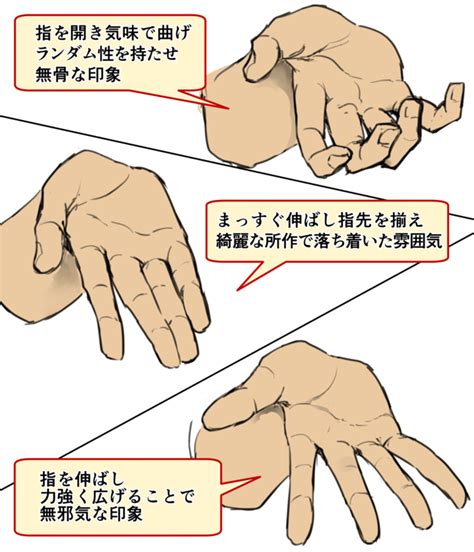 いちあっぷ On Twitter 手のスケッチ 手イラスト スケッチのテクニック