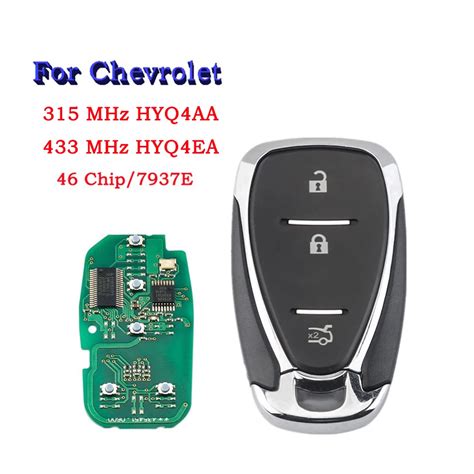 Hindley Smart 3 Buttons Remote Car Key 315 433mhz Id46 Chip For