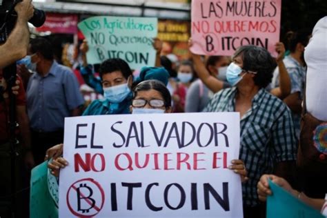 萨尔瓦多采用比特币的举动引发其国民抗议腾讯新闻