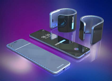 Samsung Bendable Smartphone That You Can Wear As A Watch Letsgodigital
