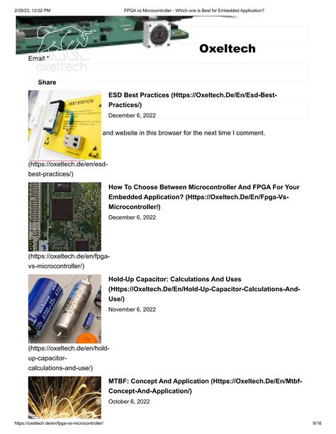 Fpga Vs Microcontroller Which One Is Best For Embedded Applicationpdf