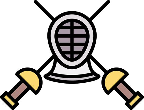Fencing Creative Icon Design 15057773 Vector Art At Vecteezy