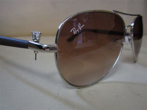 Quick Fix For Sunglasses Hinge Use Earrings As A Replacement Pin