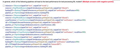 solved in general which of the following pipelines will