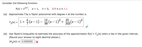 Solved Consider The Following Function Chegg