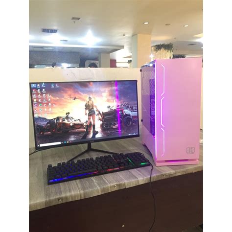 PC Gaming Casing Pink Core I5 Siap Kasih Shopee Indonesia