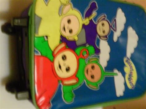 Teletubbies Suitcase Extendable Handle Wheeled Vintage On Ebid United States 206960748