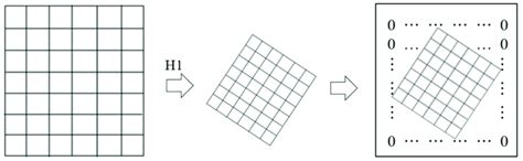 schematic diagram of image preprocessing h1 is the transformation