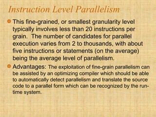 Program Partitioning And Scheduling In Advanced Computer Architecture Ppt