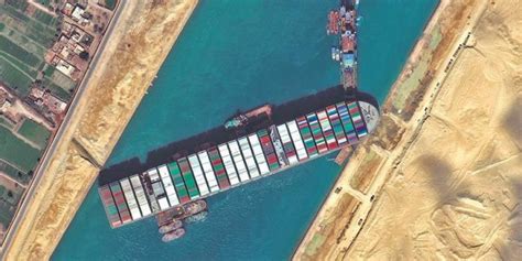 Suez Canal Blockage And How Was It Freed Suez Canal Blocked Update