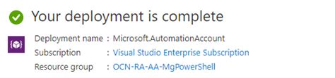 how to run microsoft graph powershell scripts with azure automation