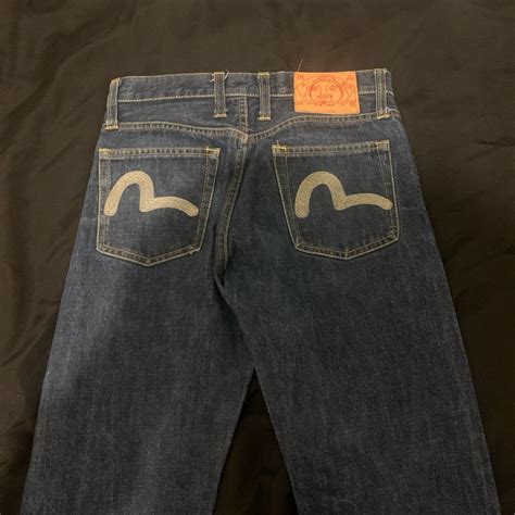 27 Waist Evisu Slim Fit Jeans Perfect Quality Never Depop