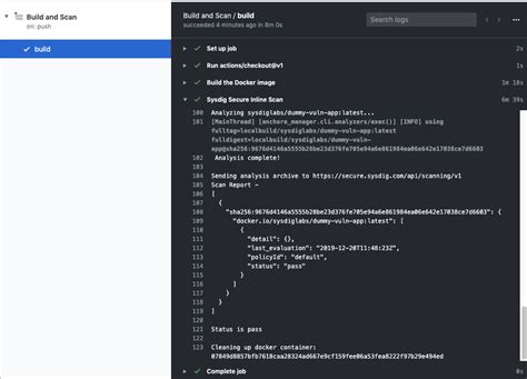 Github Actionsを用いたイメージスキャン Kubernetes Sysdigブログ コンテナ・kubernetes環境向けセキュリティ・モニタリング プラットフォーム