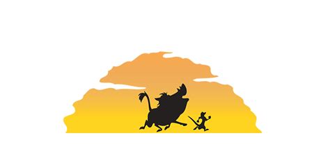 The Lion Kings Timon And Pumbaa Disney