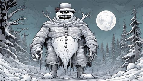 Evil Snowman Upscaled1 By Mpkred6 On Deviantart