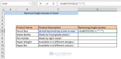 How To Remove Single Quotes In Excel Ways ExcelDemy