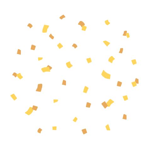 フリーイラスト：カラー紙吹雪