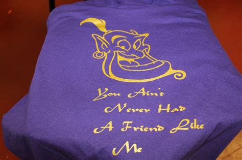 Aladdin Genie T Shirt Next Level XS XXL