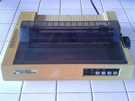 Seikosha Sp 1000vc Dot Matrix Printer Commodore 64 128 4 16 For Parts