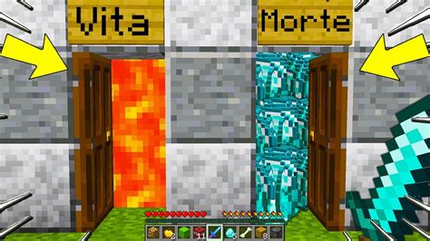 APRIAMO LA PORTA SEGRETA Della VANILLA Minecraft ITA YouTube