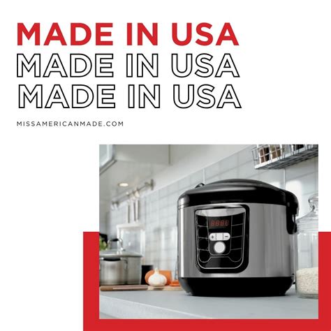 Powered By Pride 20 Appliances Made In Usa Miss American Made