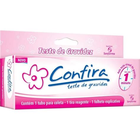 Teste De Gravidez Confira Em Tira Sanfarma ONE Pharma