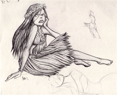 Hula Girl Drawing Skill