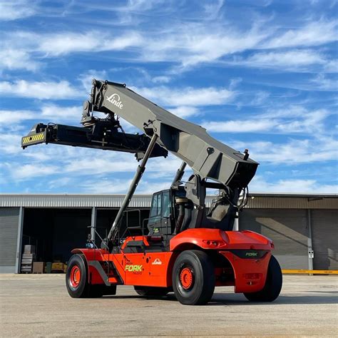 Linde 45t Reach Stacker Perth Fork Trucks