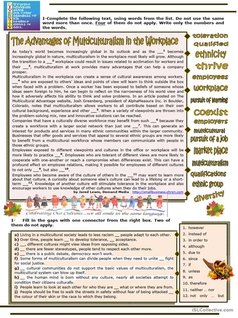 Advantages Of Multiculturalism In The Workplace Pdf