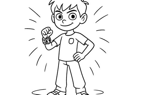 نقاشی پسرانه مدل‌های ساده و فانتزی برای رنگ‌آمیزی و الهام گرفتن