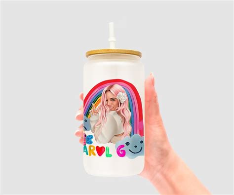 Karol G Png With Pink Hair Manana Sera Bonito New Album Etsy