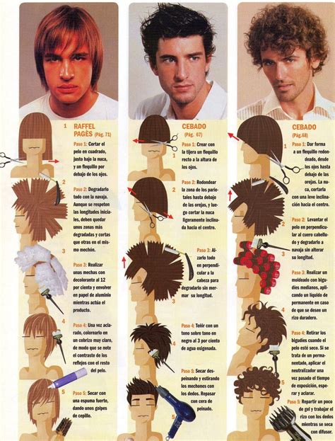 Tecnicas De Cortes De Cabello Y Color Parte Hairstyles Haircuts Haircuts For Men Hair Cut