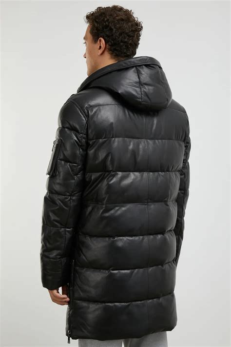 Удлиненная кожаная куртка Jorg_weber_casual 659114003 цены в Москве ...