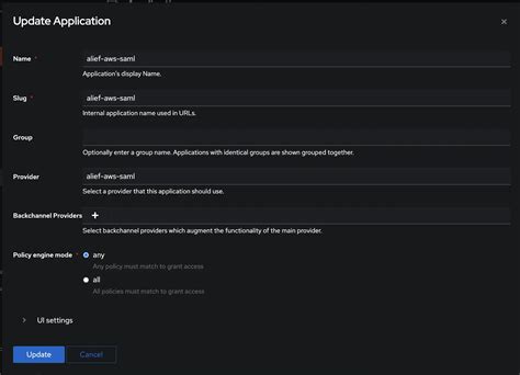 aws single sign on using authentik as identity provider