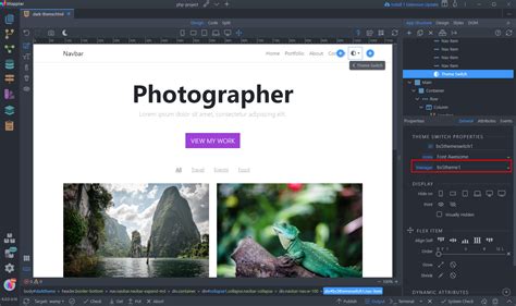 Using Bootstrap 5 Dark Mode Bootstrap 4 And 5 Visual Designer Wappler