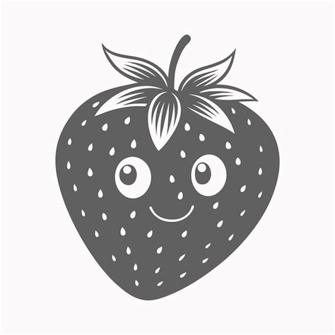 Funny Strawberry Cartoon Vector Design Premium Ai Generated Vector